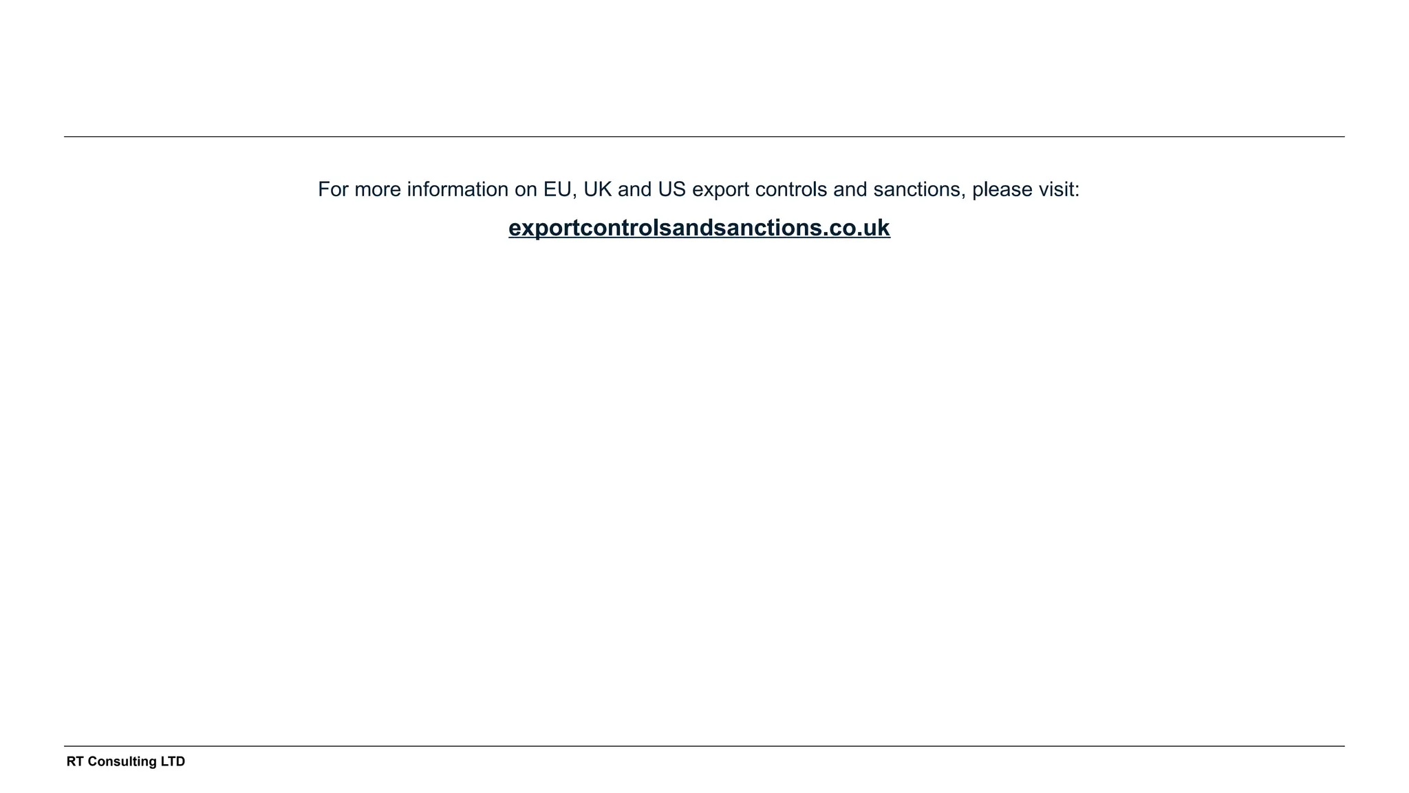 Updates to the UK strategic export control list (March 2025) | PPTX