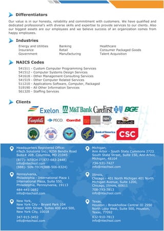 nTech Capability Statement | PDF