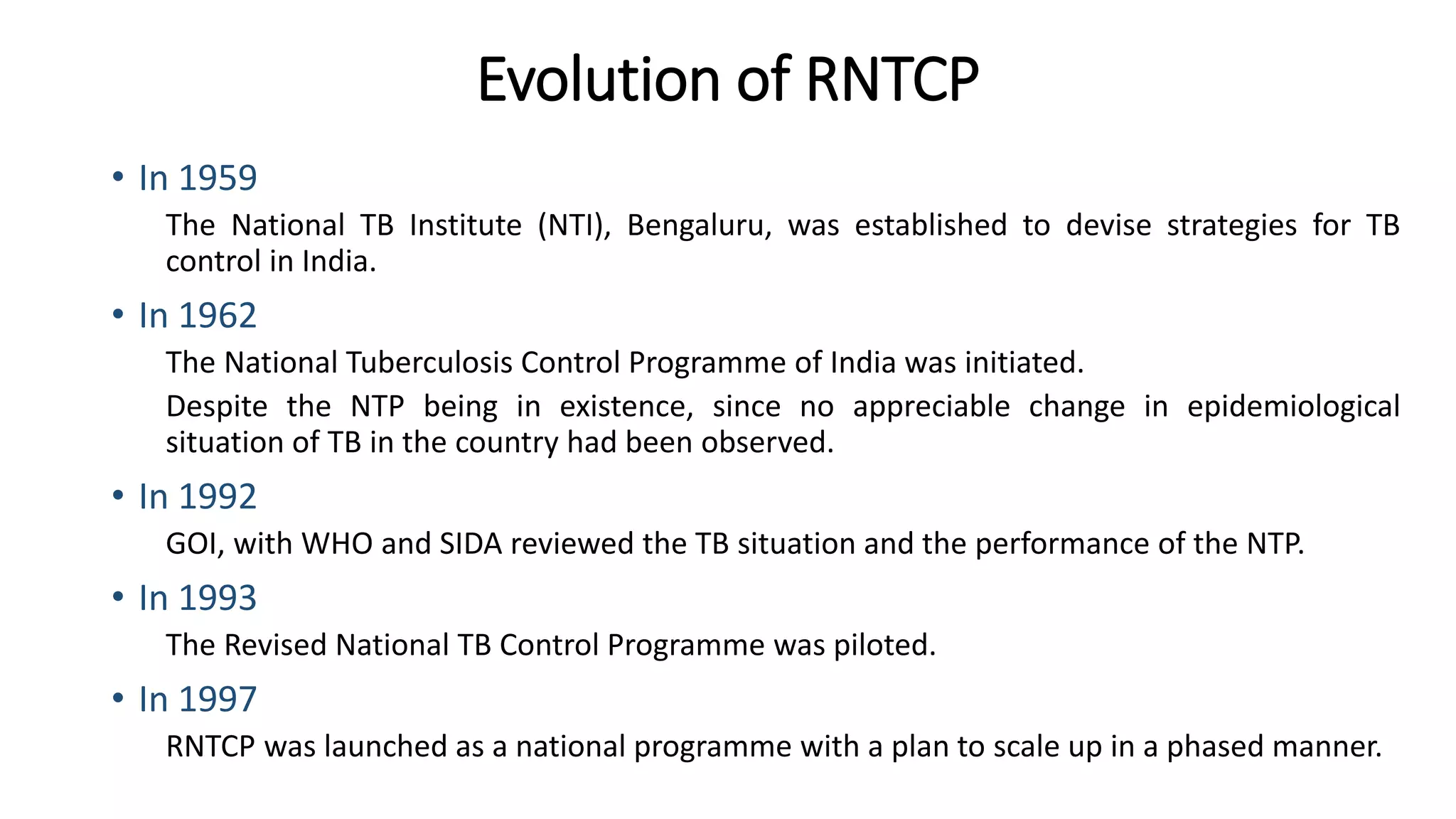 NTEP | PPTX | Lung and Respiratory Health | Diseases and Conditions