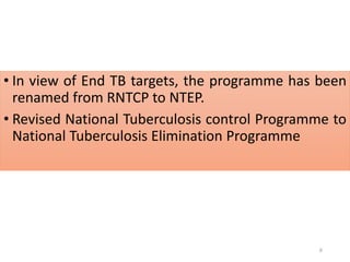 NTEP.pptx | Lung and Respiratory Health | Diseases and Conditions