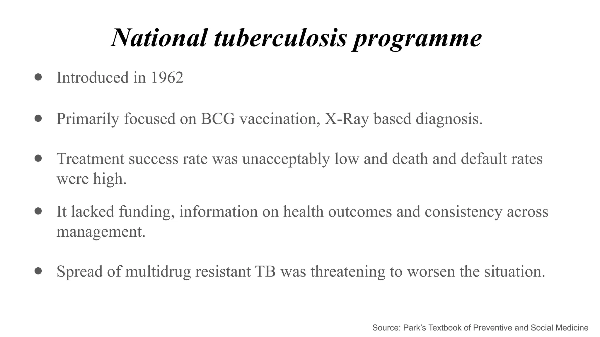 NTEP ( National TB elimination programme ) | PPTX