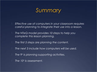 NTeQ Lesson | PPT