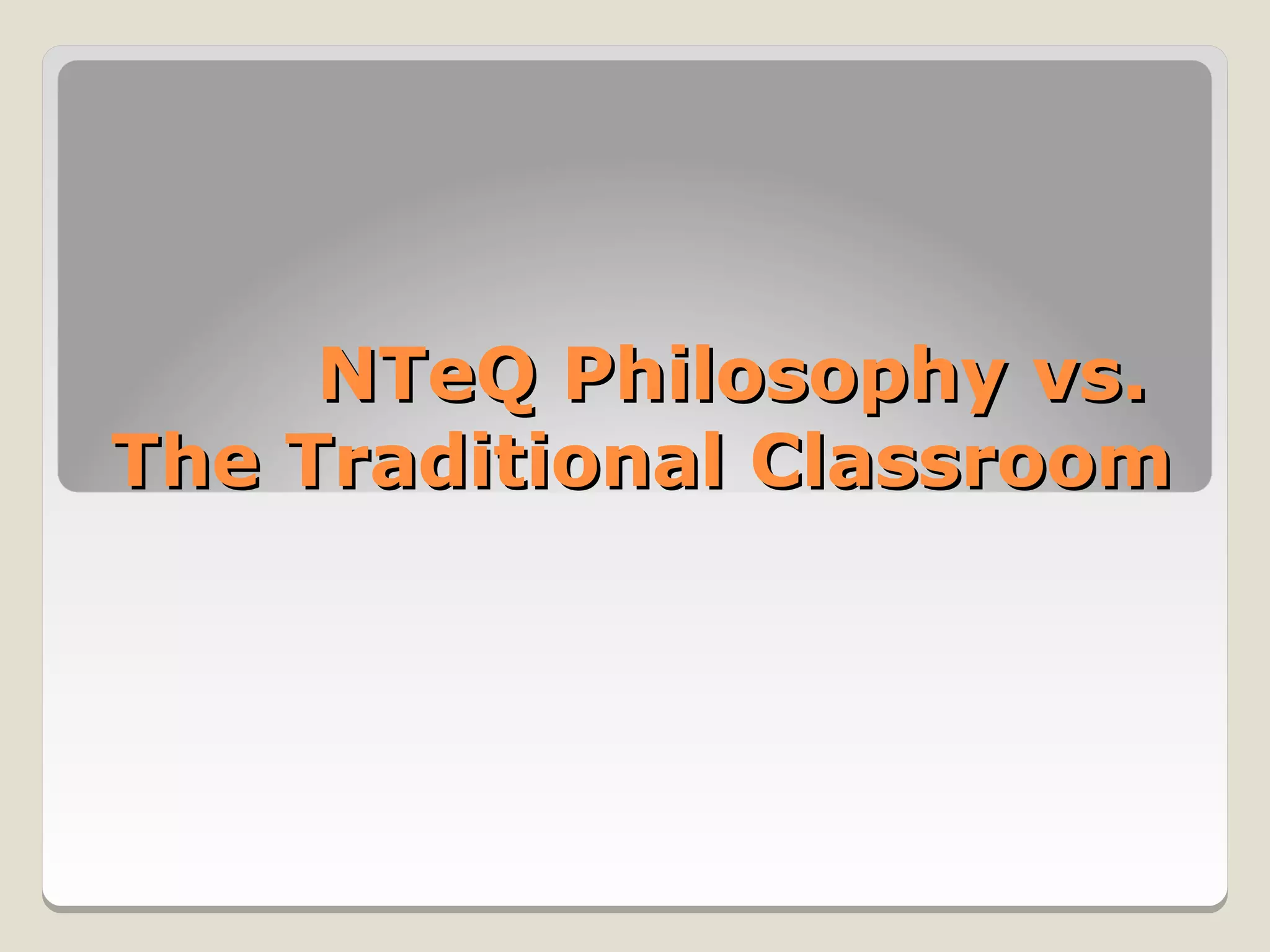 The NTeQ Model | PPT