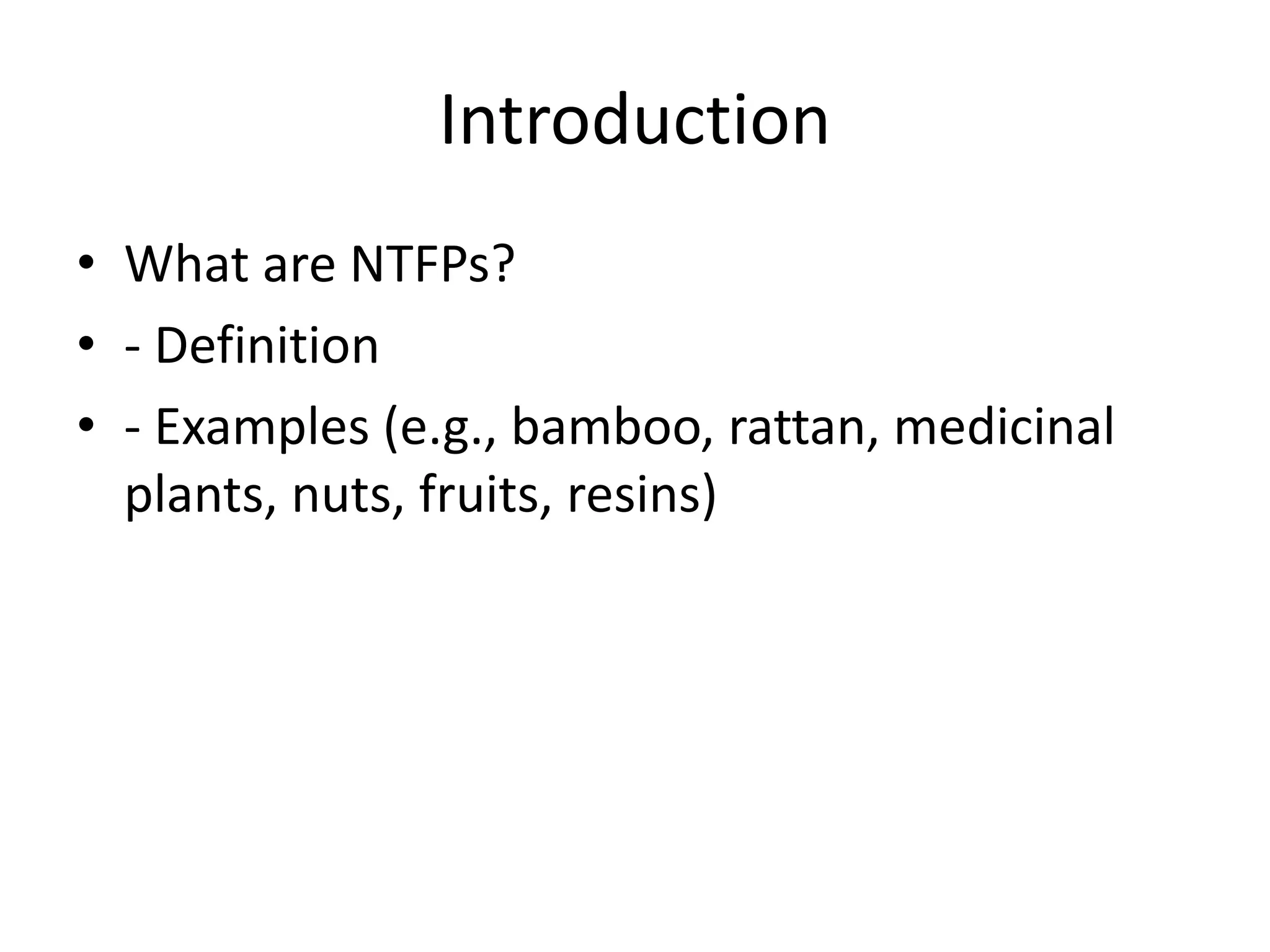 NTFP_status and in_India_Presentation.pptx