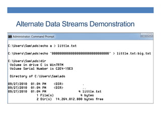Ntfs forensics | PDF
