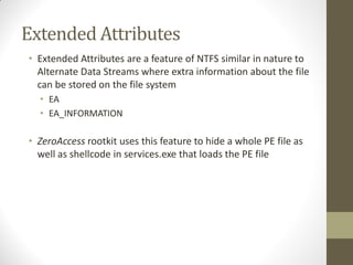 Ntfs forensics | PPT