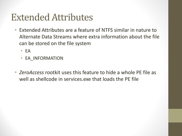 Ntfs forensics | PPT