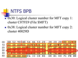 NTFSFS.ppt | Operating Systems | Computer Software and Applications