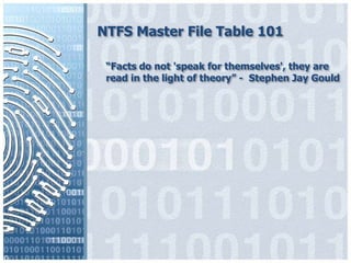 Leveraging NTFS Timeline Forensics during the Analysis of Malware | PPTX