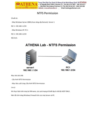 Ntfs permission | PDF