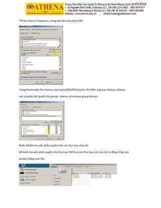 Ntfs permission | PDF