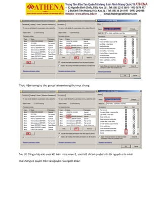 Ntfs permission | PDF