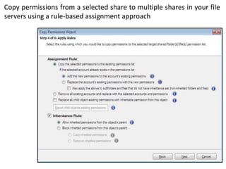 NTFS Security and Permissions Management Solution | PPT