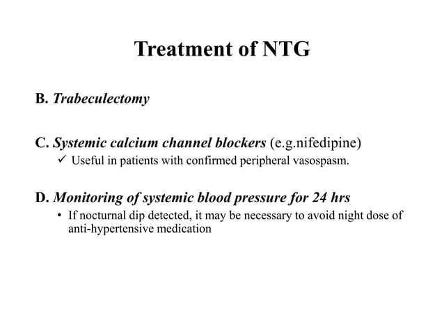 NORMAL TENSION GLAUCOMA "An exception in the glaucoma family" | PPTX ...