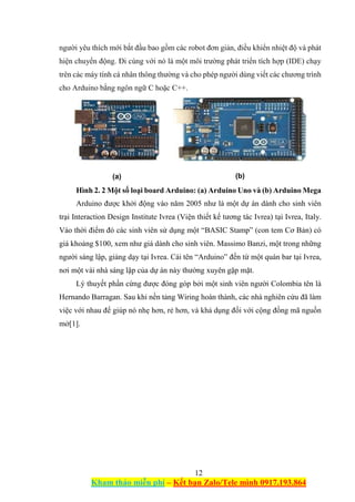 Đồ án Thiết kế chế tạo mô hình nhà thông minh sử dụng Arduino.docx