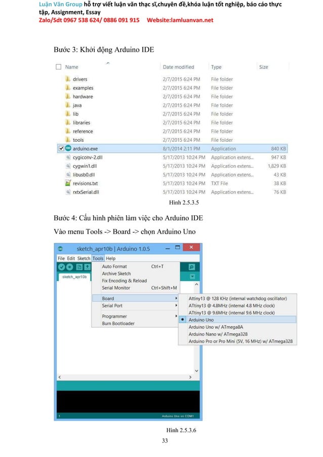 Đồ án Thiết kế chế tạo máy rửa tay sát khuẩn tự động sử dụng chip Arduino | DOC