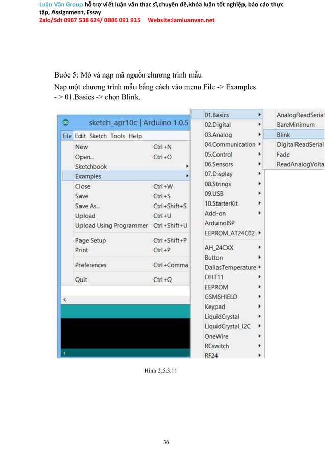 Đồ án Thiết kế chế tạo máy rửa tay sát khuẩn tự động sử dụng chip Arduino | DOC