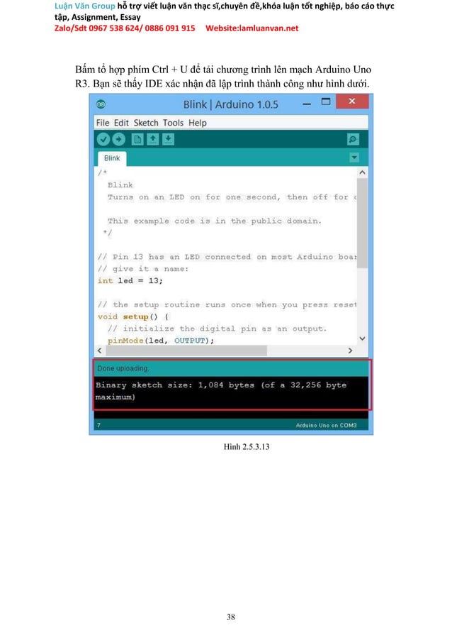 Đồ án Thiết kế chế tạo máy rửa tay sát khuẩn tự động sử dụng chip Arduino | DOC