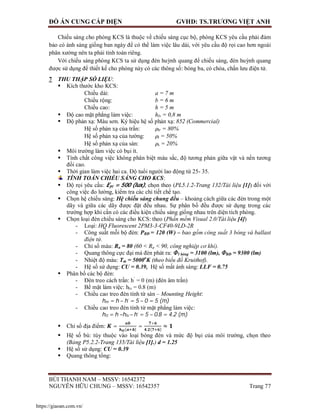 Đồ án Thiết kế hệ thống cung cấp điện cho một phân xưởng | PDF