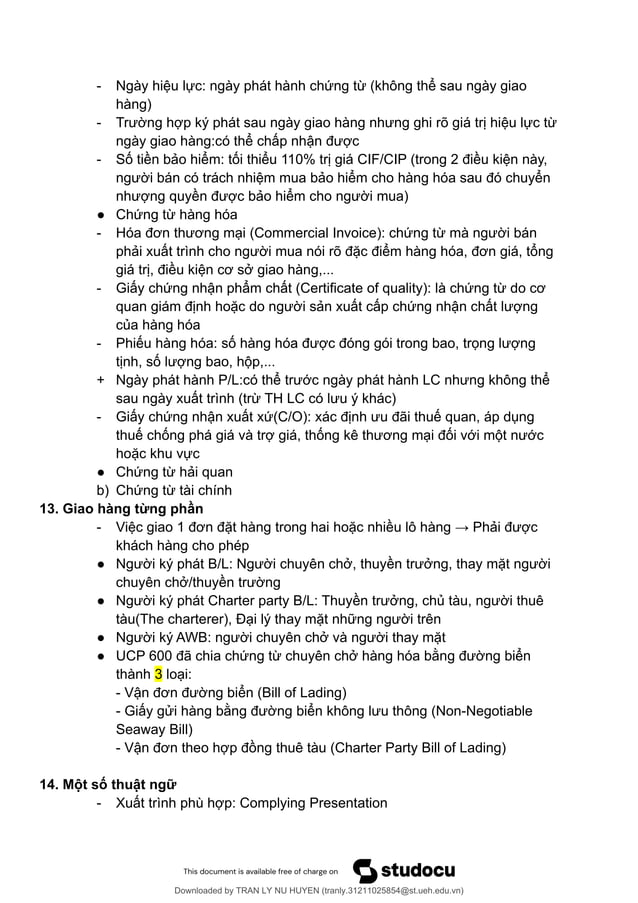 ôn thi thanh toán quốc tế cuối kỳ 2023.pdf