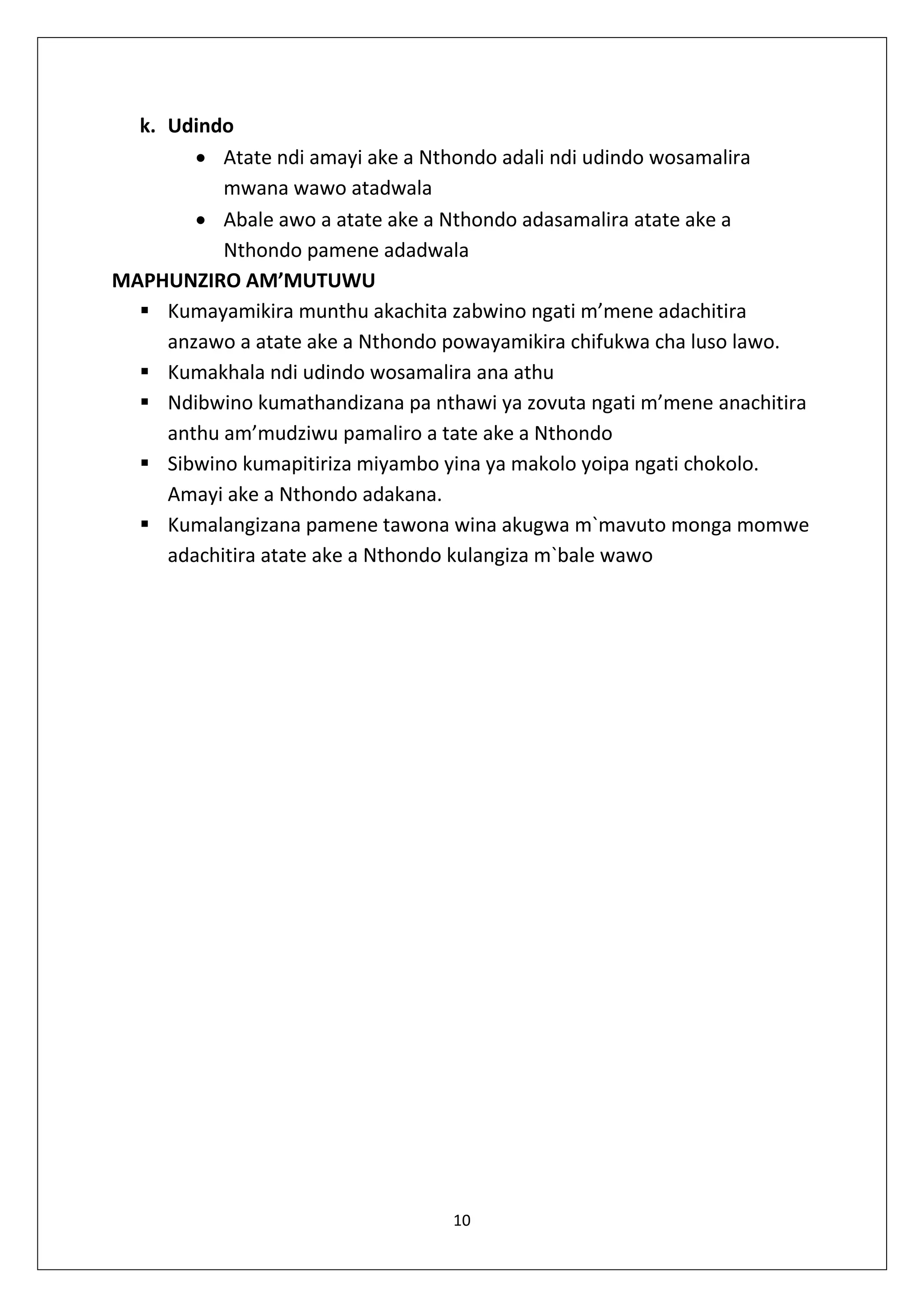 Nthondo_PDF.pdf for Malawian secondary school s | PDF
