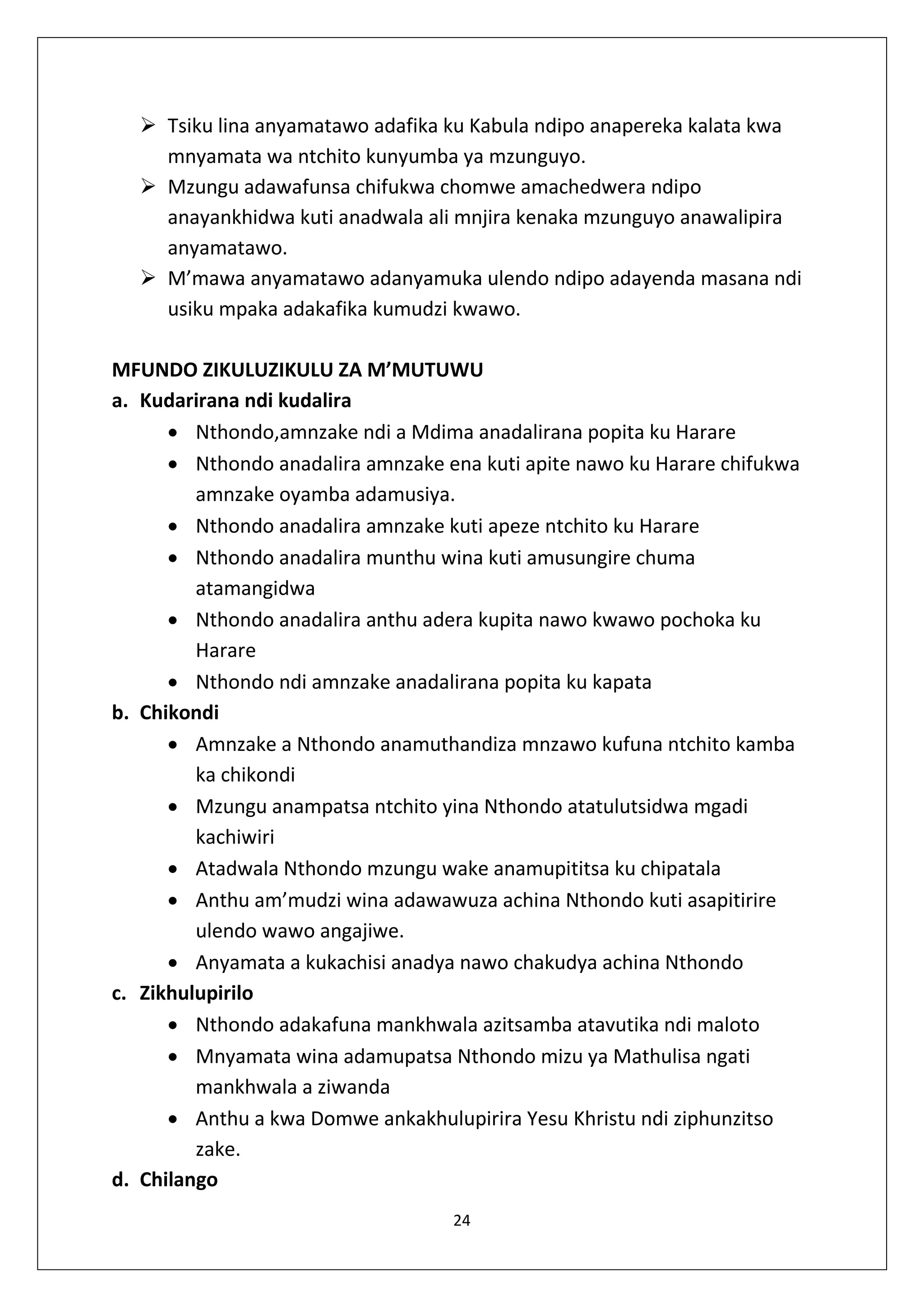 Nthondo_PDF.pdf for Malawian secondary school s | PDF