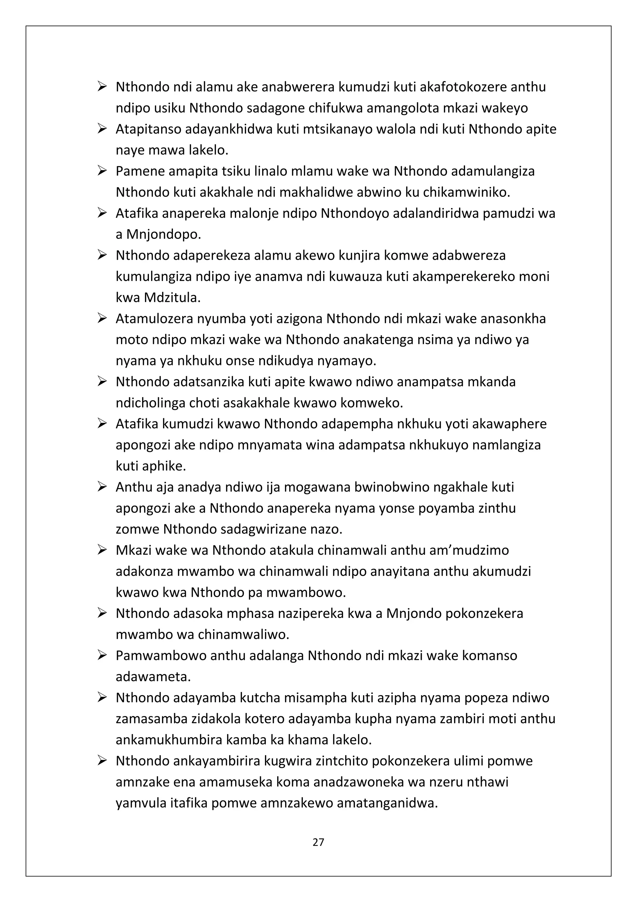 Nthondo_PDF.pdf for Malawian secondary school s | PDF