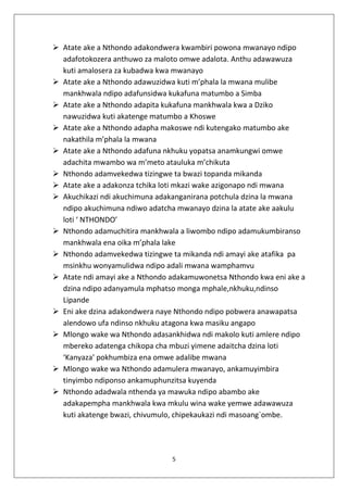 Nthondo_PDF.pdf for Malawian secondary school s | PDF