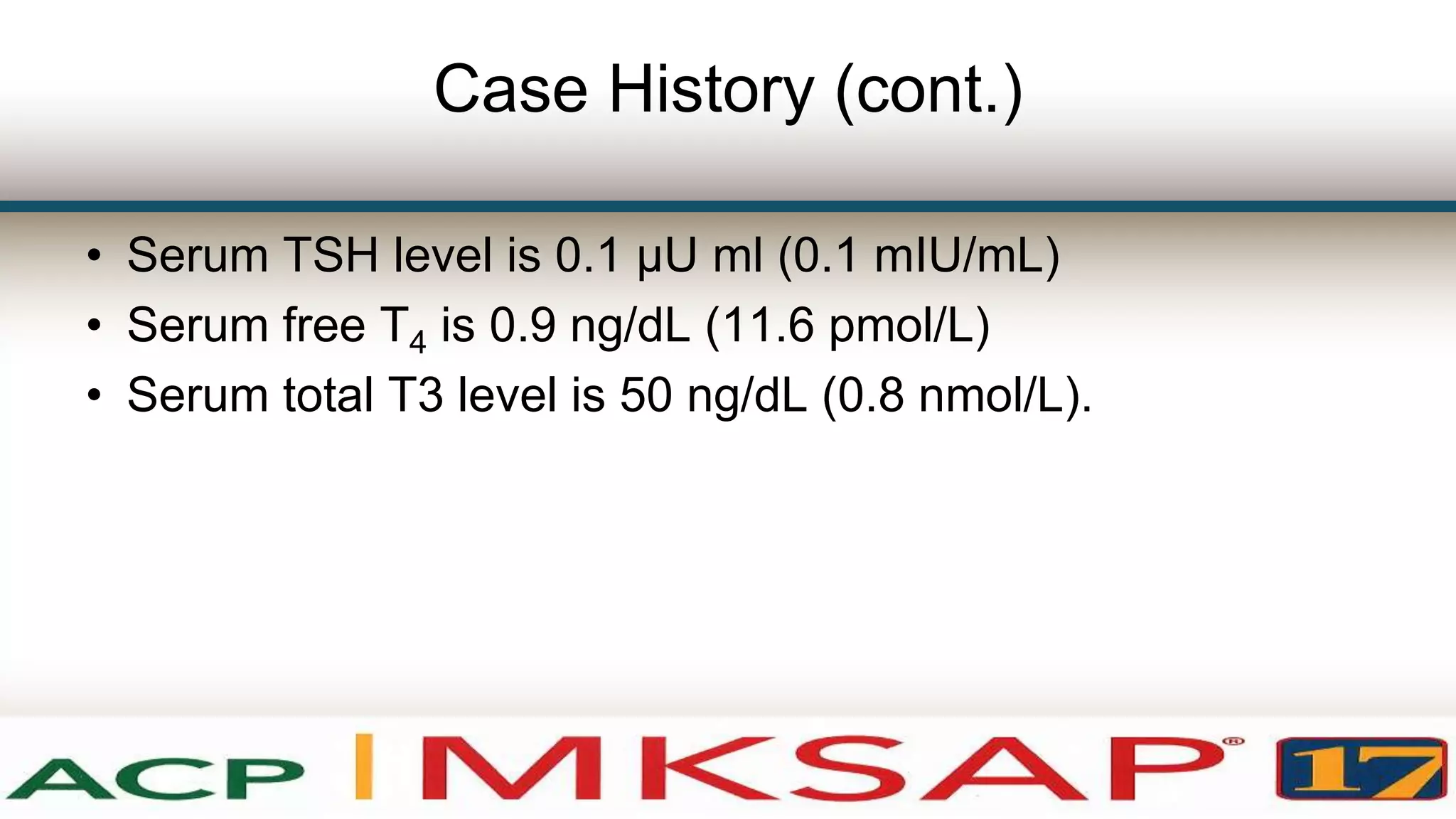 Thyroid and Critical Illness - NTI | PPTX