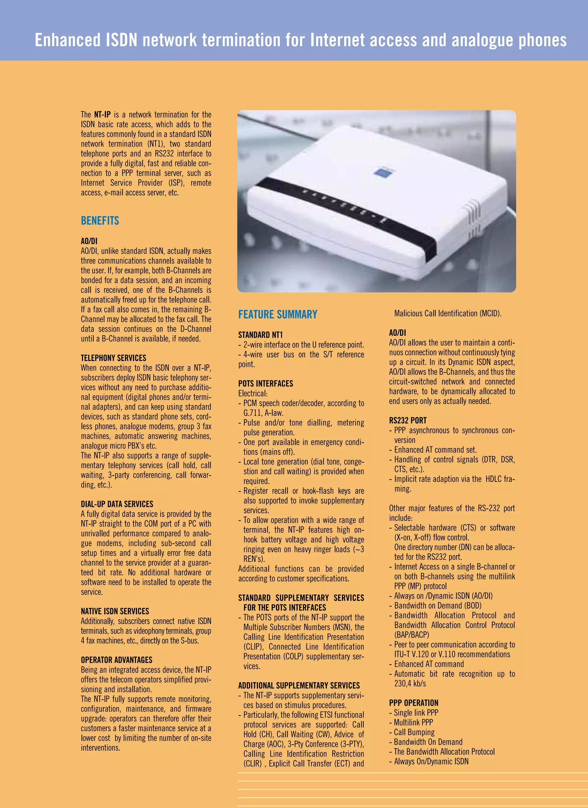 Nt ip brochure | PDF