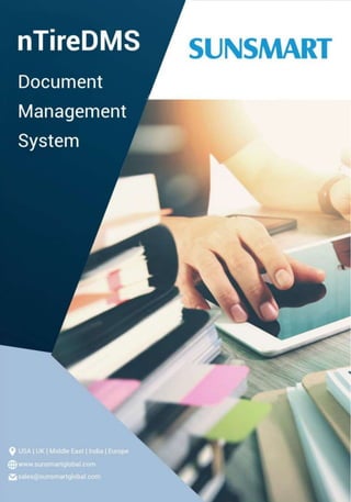 nTireDMS - Document Management System SunSmart Technolgies | PPTX