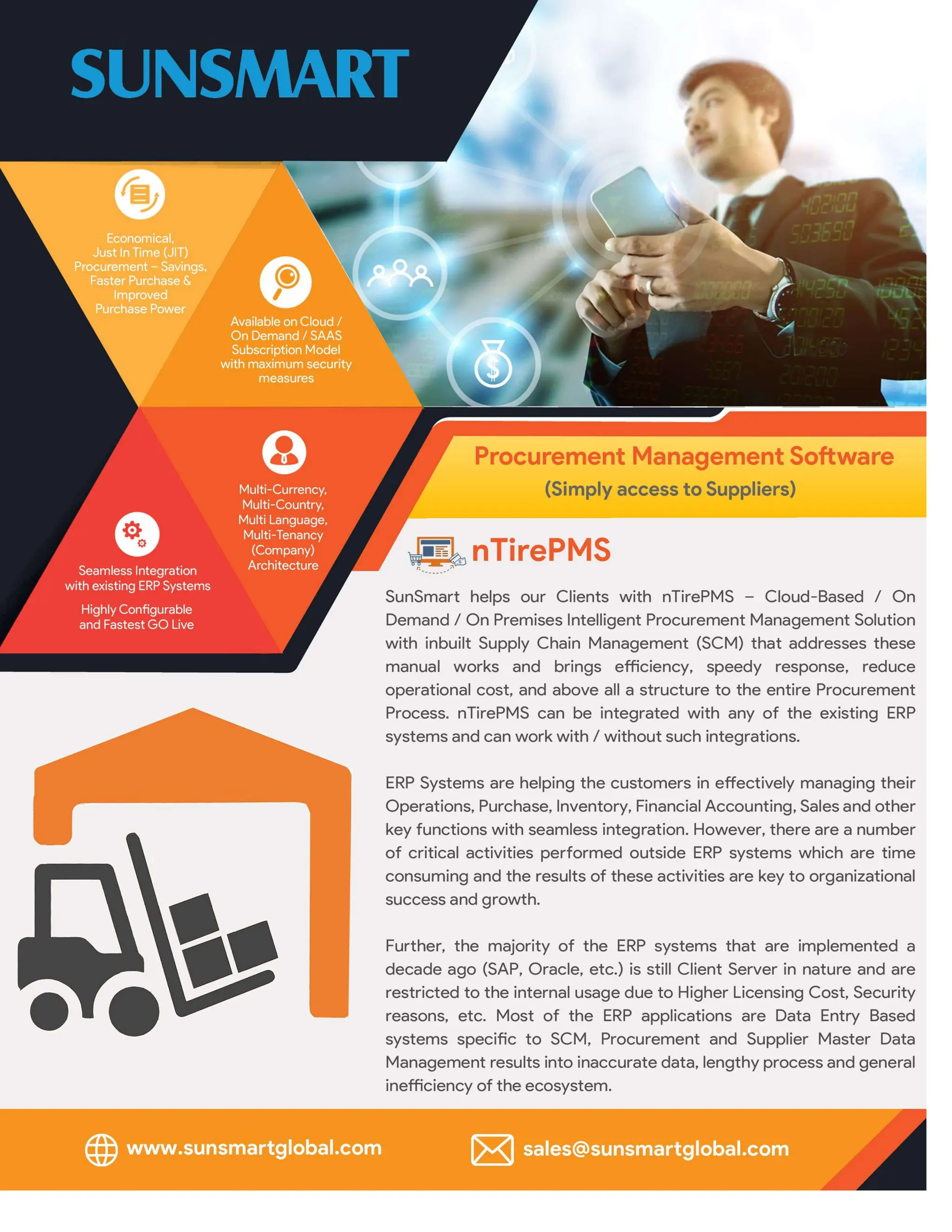 nTirePMS - Procurement Management System SunSmart Technologies | PDF