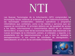 Nti, ti, tic, ntic | PDF