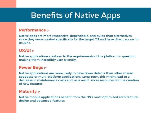 Confused about Native vs Hybrid vs Cross-Platform ? | PPT