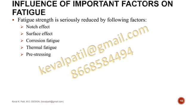 Failure mechanics: Fatigue Failure | PPTX | Geology | Science