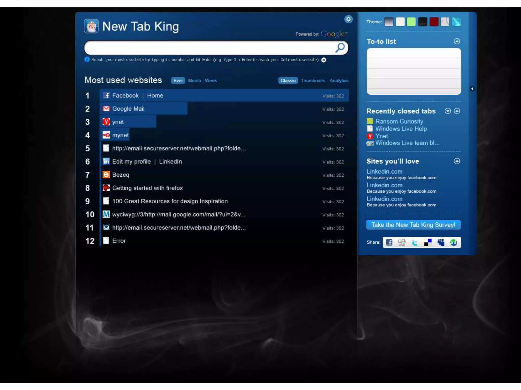 New Tab King 3.0 | PPTX