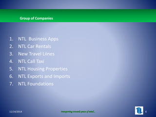 NTL Company Profile | PPT