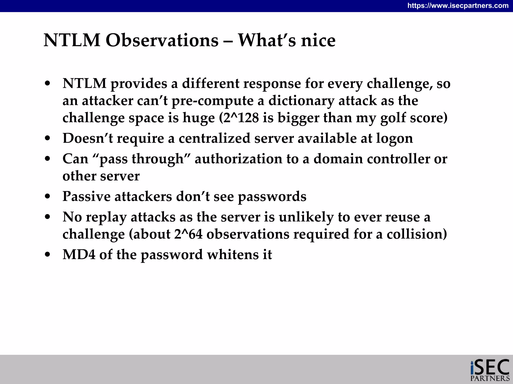 Ntlm Unsafe | PPT