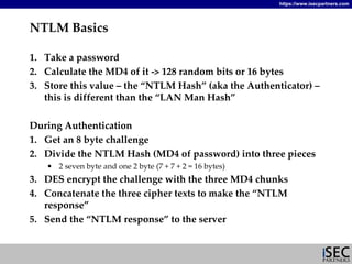 Ntlm Unsafe | PPT