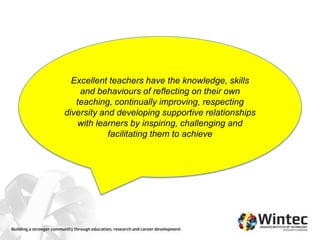 NTLT 2012 - The WINTEC blended learning project | PPTX | Education ...