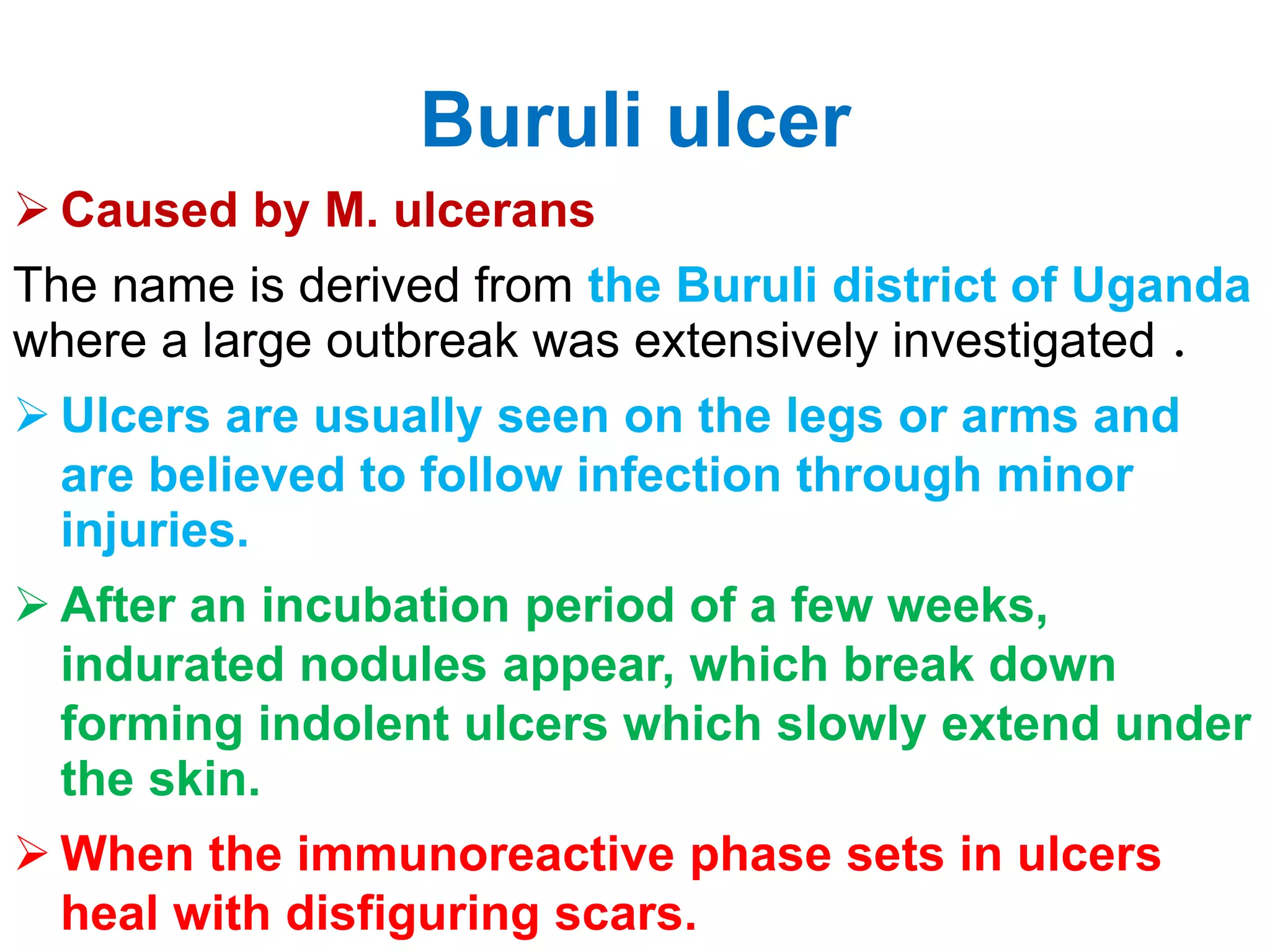 Non Tuberculous Mycobacteria | PPTX
