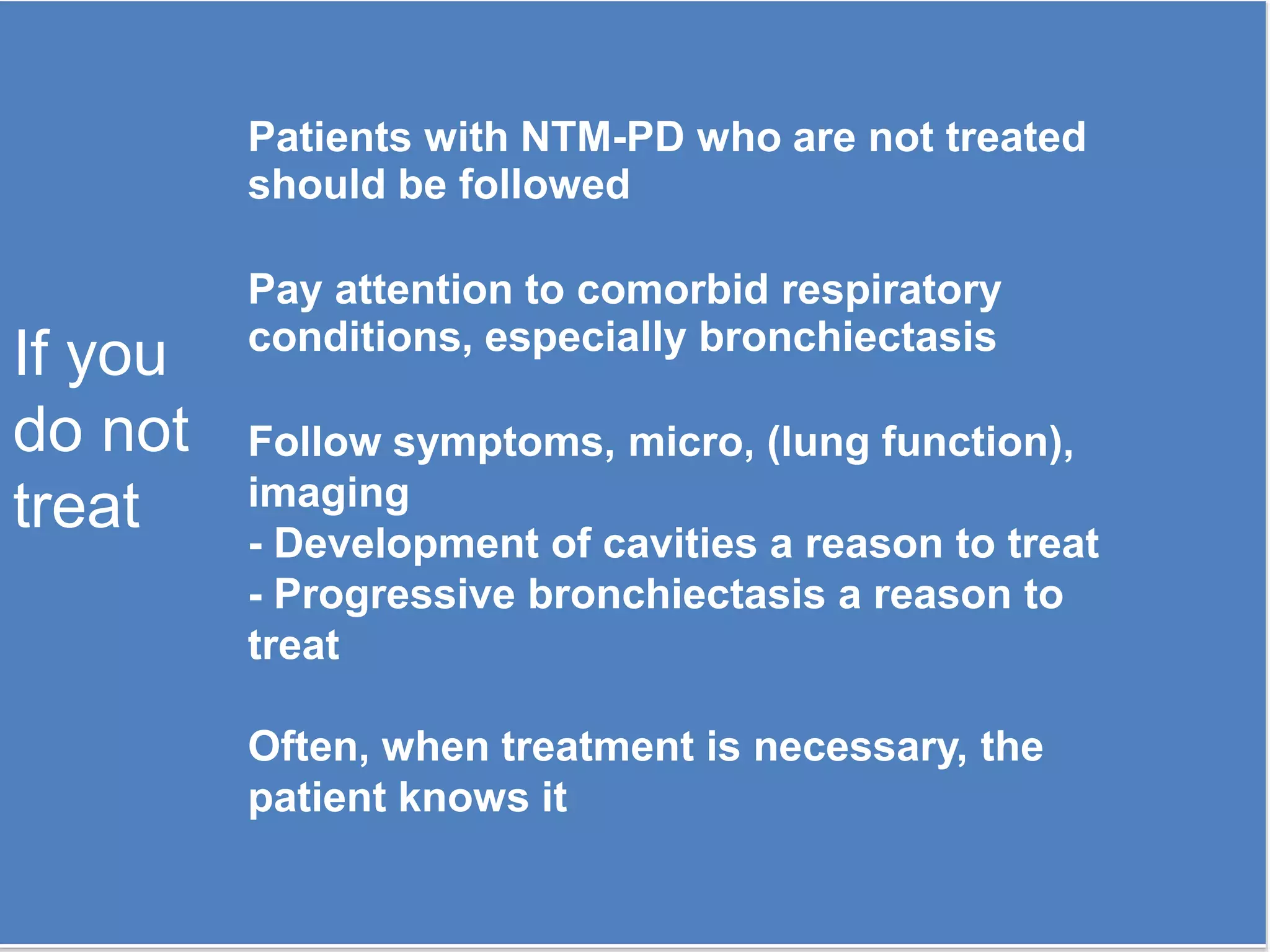 Non Tuberculous Mycobacteria | PPTX