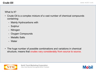 NTM Mobil - Lubricant Base Oil Groups | PPTX