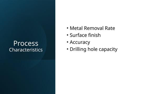 USM is mechanical material removal process | PPTX
