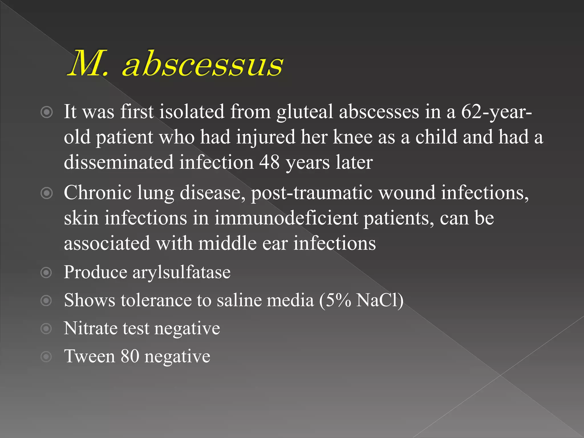 NTM | PPTX | Diseases and Conditions | Medical Health