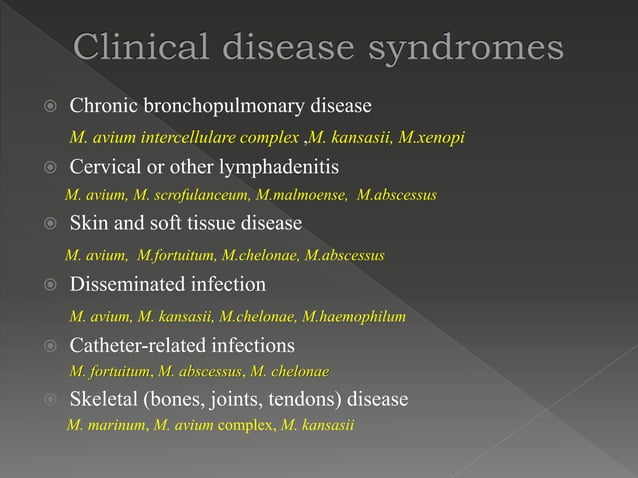 NTM | PPTX | Diseases and Conditions | Medical Health