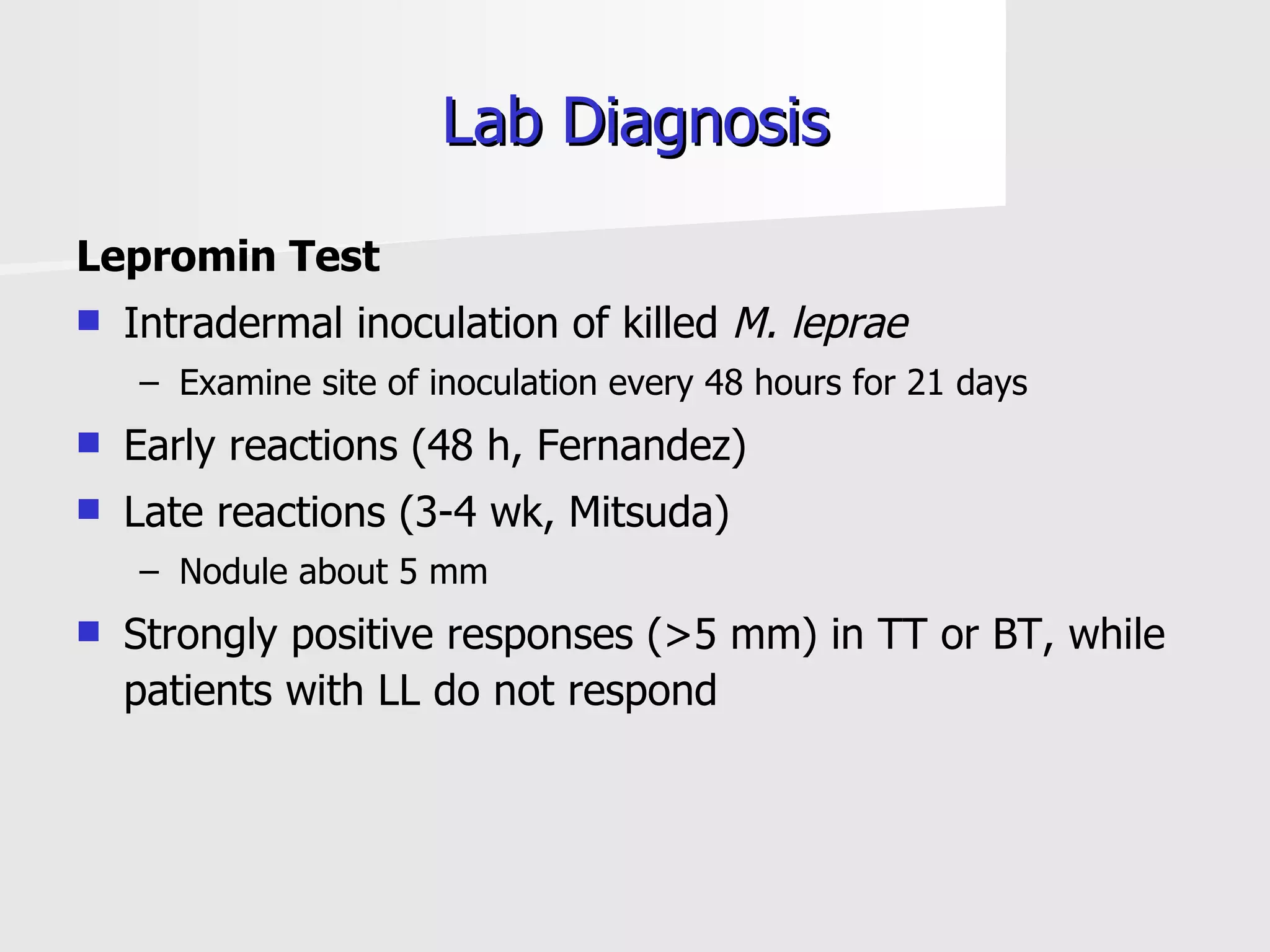 Ntm m leprae leprosy | PPT