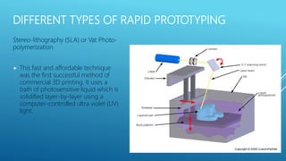 Rapid Prototyping- Non-Traditional Manufacturing Processes | PPT