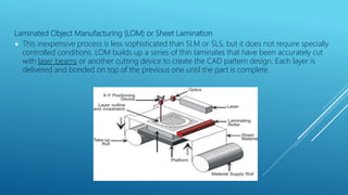 Rapid Prototyping- Non-Traditional Manufacturing Processes | PPT