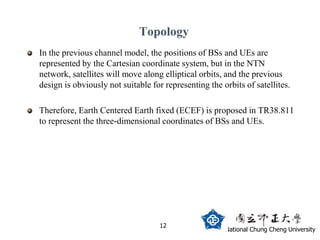 NTN channel model relative work.pptx